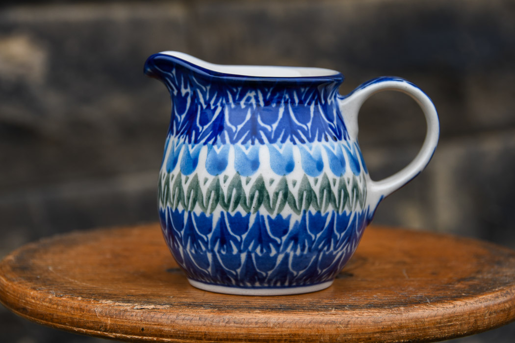 Small Milk Jugs teatime - Polkadot Lane Polish Pottery shop uk