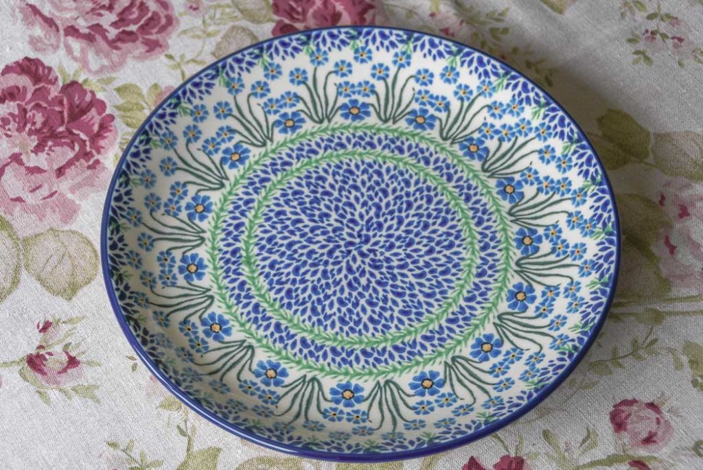 Polish Pottery Dinner Plates Tableware - Polkadot Lane shop