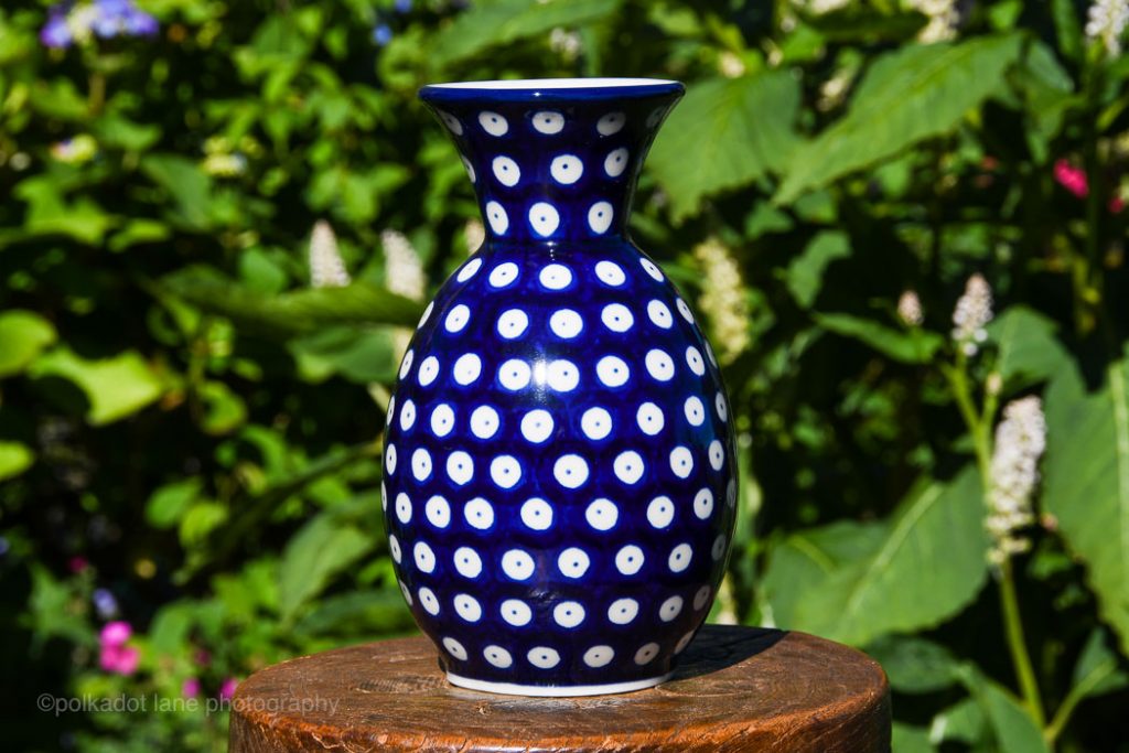 Polish Pottery Vases in the home - Polkadot Lane Polish Pottery
