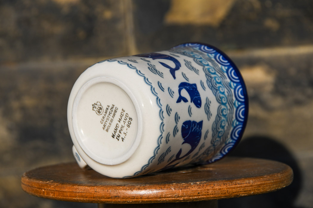 Leaping Fish Large Tea Mug - Polkadot Lane